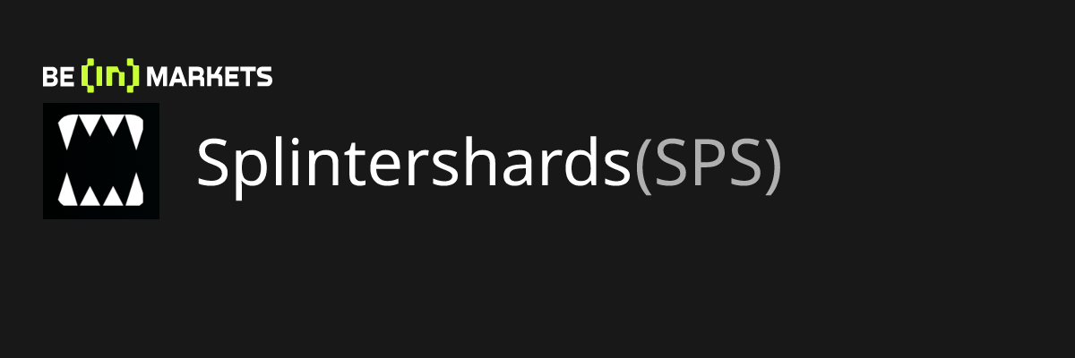 Splintershards (SPS) 価格, 時価総額, 図表およびファンダメンタルズ情報 - BeInCrypto Japan