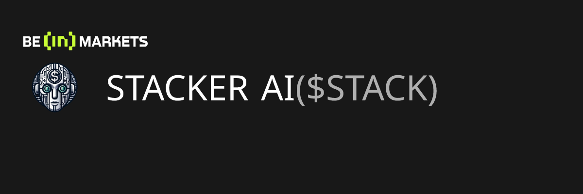 STACKER AI ($STACK) Price, MarketCap, Charts and Fundamentals Info - BeInCrypto