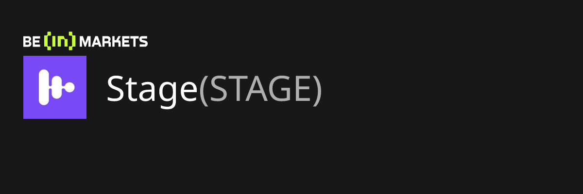 Stage (STAGE) Price, MarketCap, Charts and Fundamentals Info - BeInCrypto