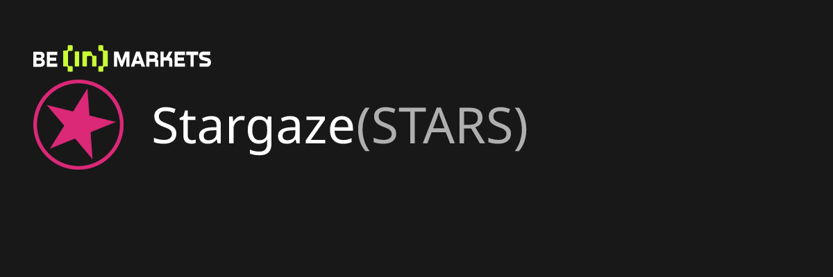 Stargaze (STARS) Price, MarketCap, Charts and Fundamentals Info ...