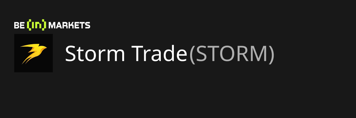 Storm Trade (STORM) Price, MarketCap, Charts and Fundamentals Info ...