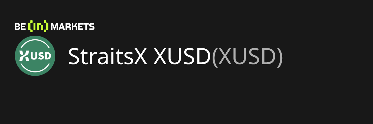 StraitsX XUSD (XUSD) Price, MarketCap, Charts and Fundamentals Info - BeInCrypto