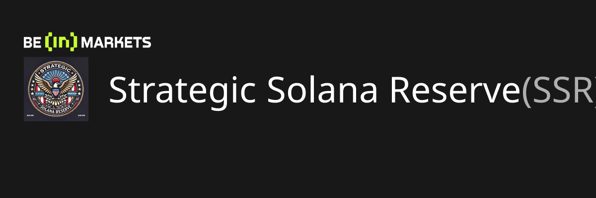 Strategic Solana Reserve (SSR) 価格, 時価総額, 図表およびファンダメンタルズ情報 - BeInCrypto ...