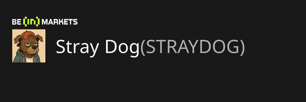 Stray Dog (STRAYDOG) Price, MarketCap, Charts and Fundamentals Info ...