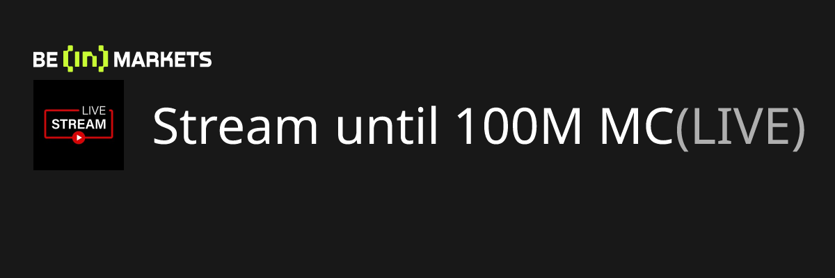 Stream until 100M MC (LIVE) Giá, Vốn hóa thị trường, Biểu đồ và Thông tin cơ bản - BeInCrypto ...