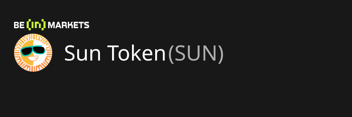 Sun Token (SUN) Informações sobre preço, MarketCap, gráficos e ...