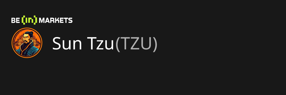 Sun Tzu (TZU) Price, MarketCap, Charts and Fundamentals Info - BeInCrypto