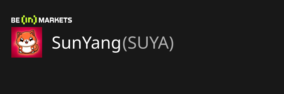 SunYang (SUYA) Cena, kapitalizacja, wykresy i podstawowe informacje - BeInCrypto Polska