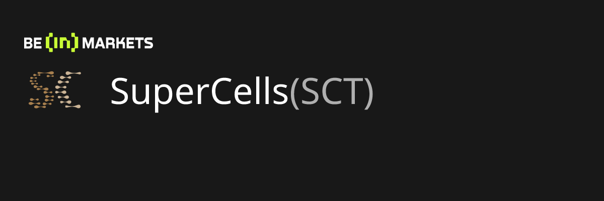 SuperCells (SCT) Price, MarketCap, Charts and Fundamentals Info - BeInCrypto