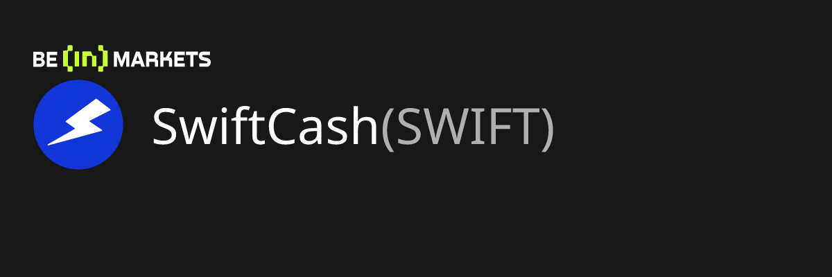 SwiftCash (SWIFT) Informações sobre preço, MarketCap, gráficos e ...