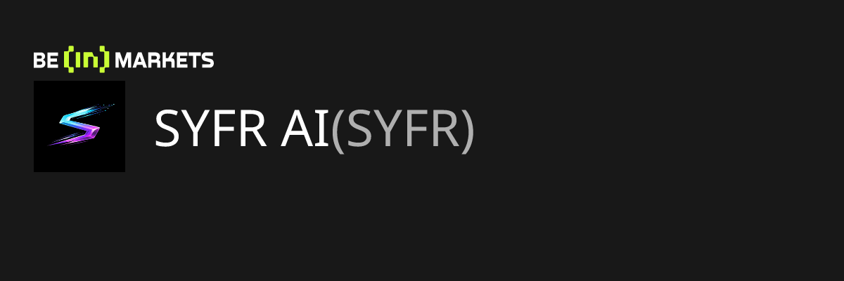 SYFR AI (SYFR) información de precios, capitalización de mercado ...