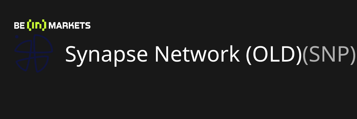 Synapse Network (OLD) (SNP) 價格、市值、圖表和基本面資訊 - BeInCrypto
