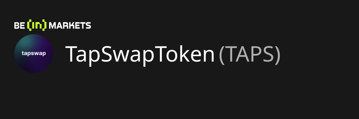 TapSwapToken (TAPS) Price, MarketCap, Charts and Fundamentals Info ...