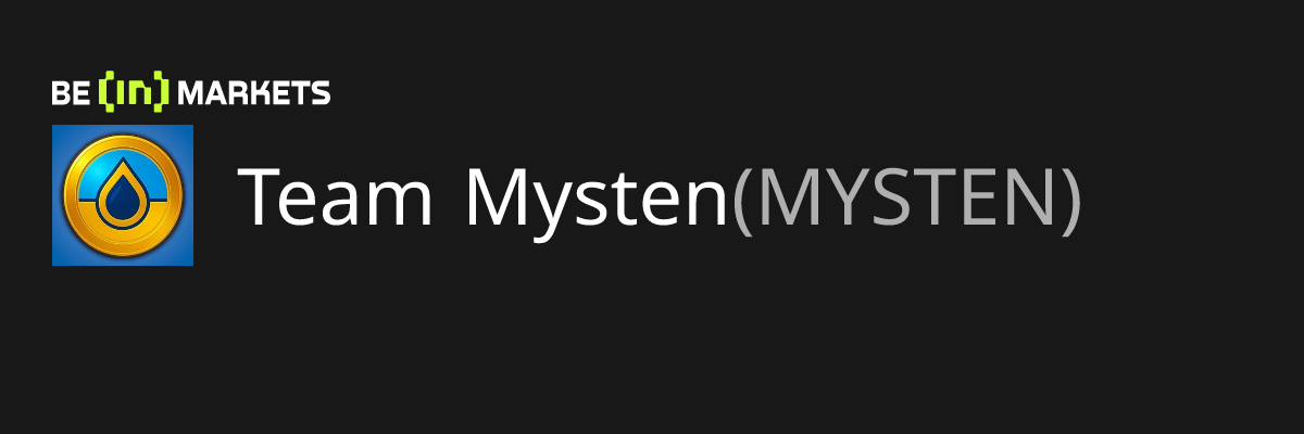 Team Mysten (MYSTEN) Price, MarketCap, Charts and Fundamentals Info - BeInCrypto