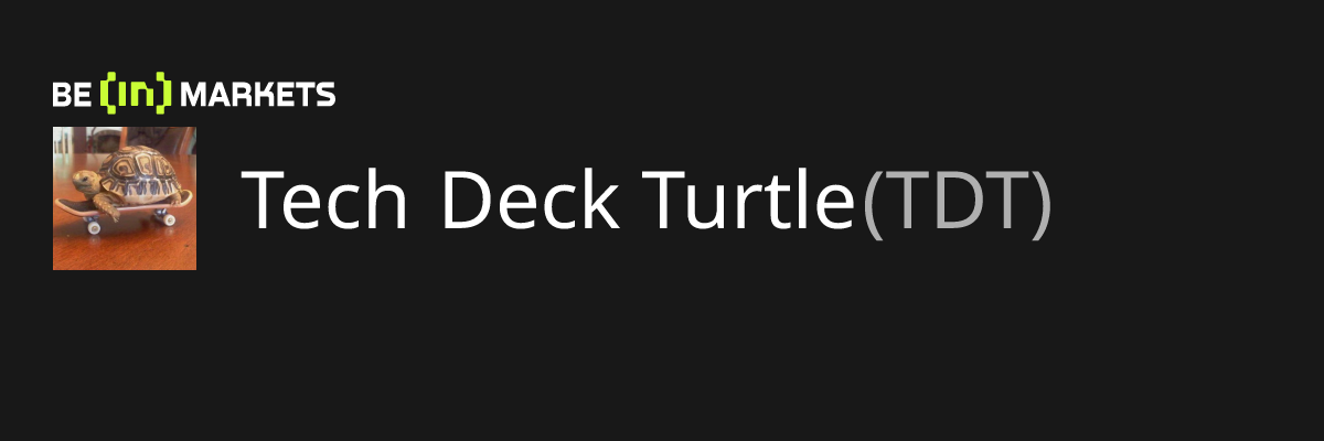 Tech Deck Turtle (TDT) Price, MarketCap, Charts and Fundamentals Info ...