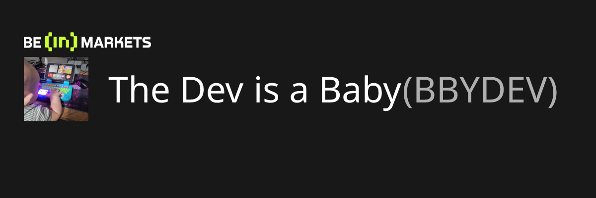 The Dev is a Baby (BBYDEV) Price, MarketCap, Charts and Fundamentals ...