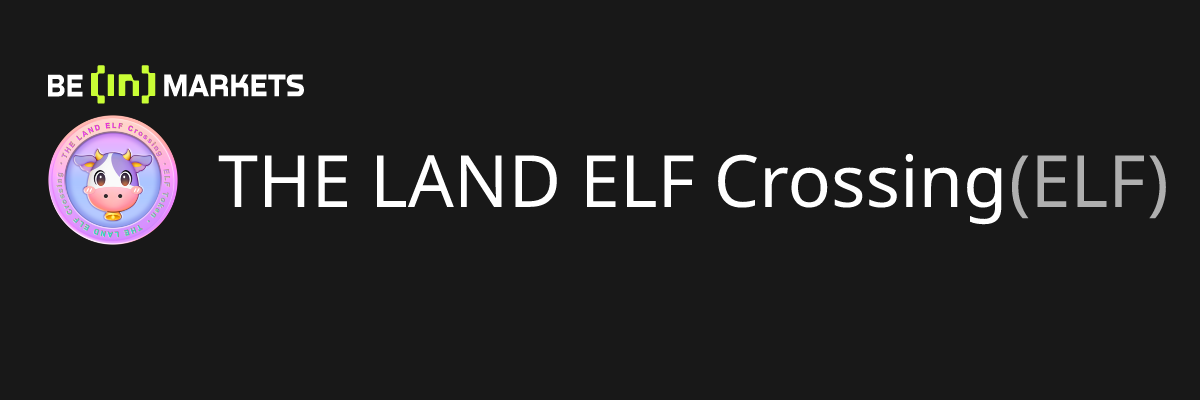 Cours du THE LAND ELF Crossing (ELF) : Prix, Informations fondamentales ...