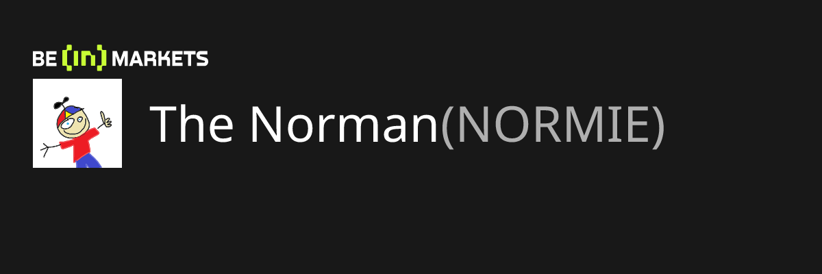 The Norman (NORMIE) 가격, 마켓캡, 차트 및 펜더멘털 정보 - BeinCrypto Korea