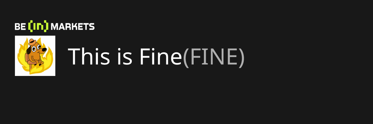 This is Fine (FINE) Price, MarketCap, Charts and Fundamentals Info ...