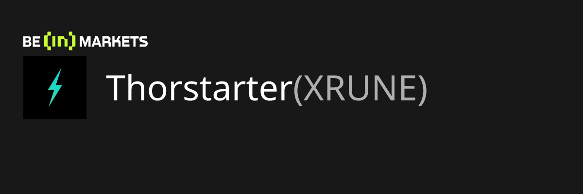 Thorstarter (XRUNE) Fiyat, Piyasa Değeri, Grafikler ve Temel Bilgi - BeInCrypto
