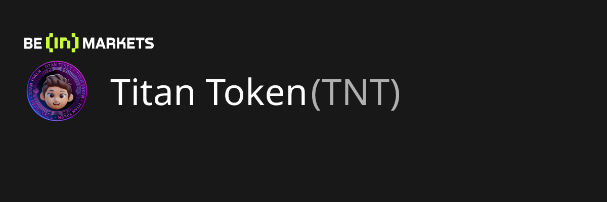 Titan Token (TNT) Price, MarketCap, Charts and Fundamentals Info ...
