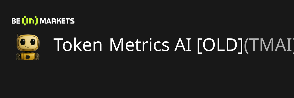 Token Metrics AI [OLD] (TMAI) Harga, Kapitalisasi Pasar, Info Grafik ...