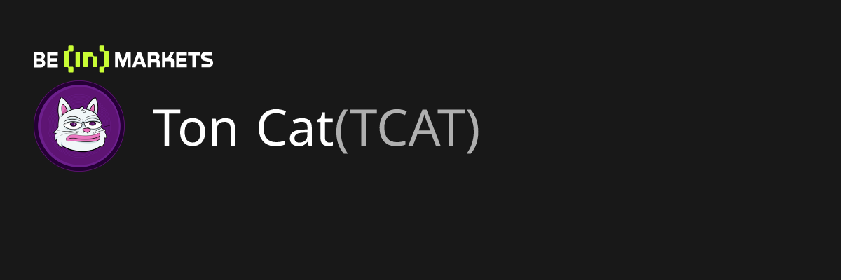 Cours du Ton Cat (TCAT) : Prix, Informations fondamentales ...