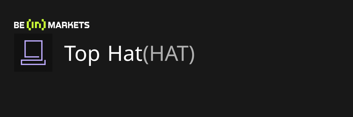 Top Hat (HAT) Price, MarketCap, Charts and Fundamentals Info - BeInCrypto