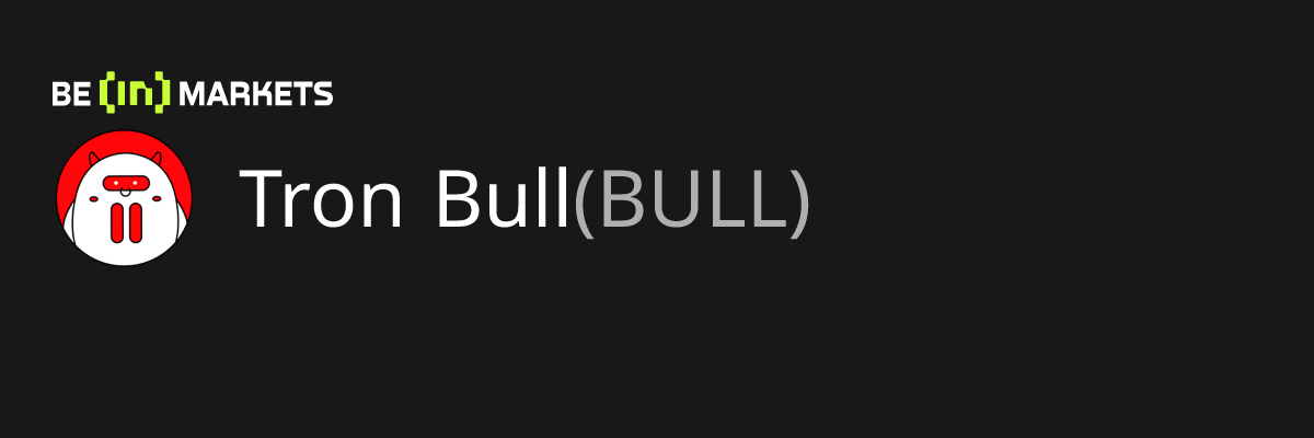 Tron Bull (BULL) Price, MarketCap, Charts and Fundamentals Info ...