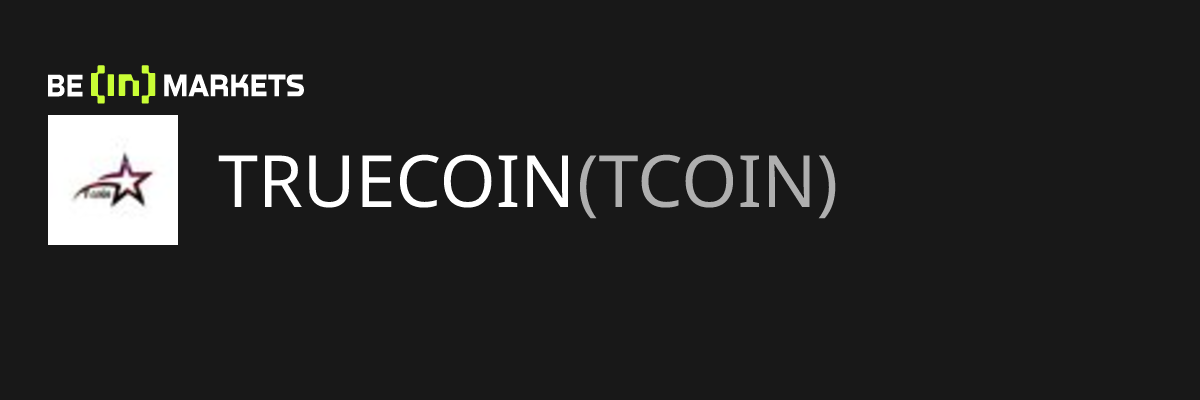 TRUECOIN (TCOIN) Price, MarketCap, Charts and Fundamentals Info ...
