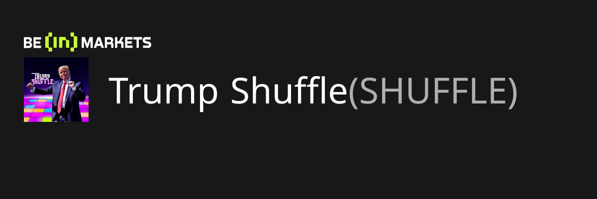 Trump Shuffle (SHUFFLE) 가격, 마켓캡, 차트 및 펜더멘털 정보 - BeinCrypto Korea