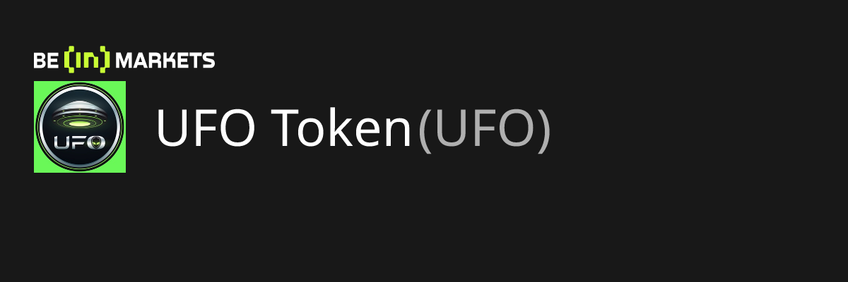 UFO Token (UFO) Price, MarketCap, Charts and Fundamentals Info - BeInCrypto