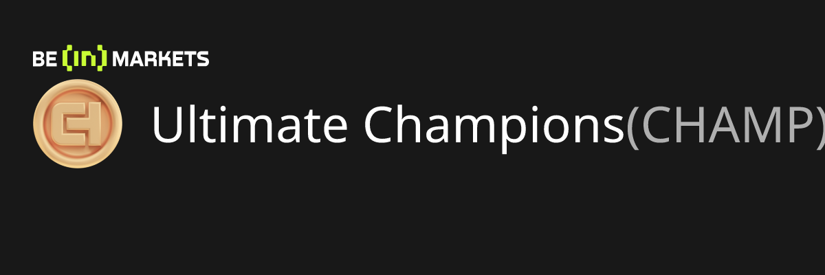 Ultimate Champions (CHAMP) Price, MarketCap, Charts and Fundamentals ...