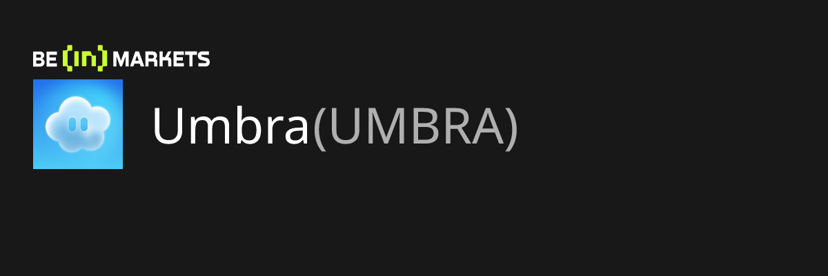 Umbra (UMBRA) Cena, kapitalizacja, wykresy i podstawowe informacje ...