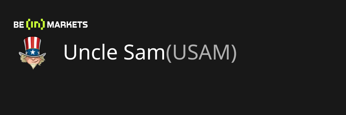 Uncle Sam (USAM) 価格, 時価総額, 図表およびファンダメンタルズ情報 - BeInCrypto Japan