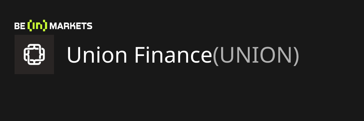 Union Finance (UNION) Price, MarketCap, Charts and Fundamentals Info ...