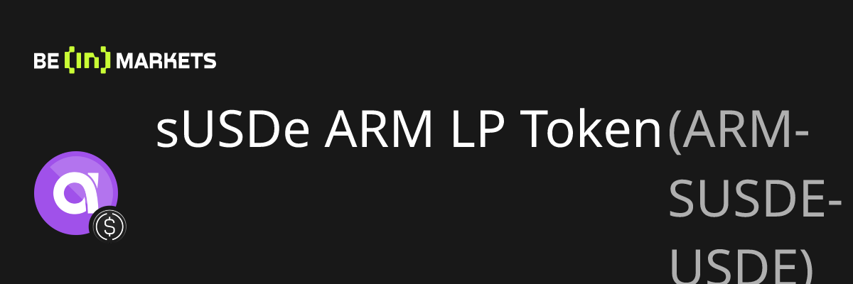 sUSDe ARM LP Token (ARM-SUSDE-USDE) información de precios ...