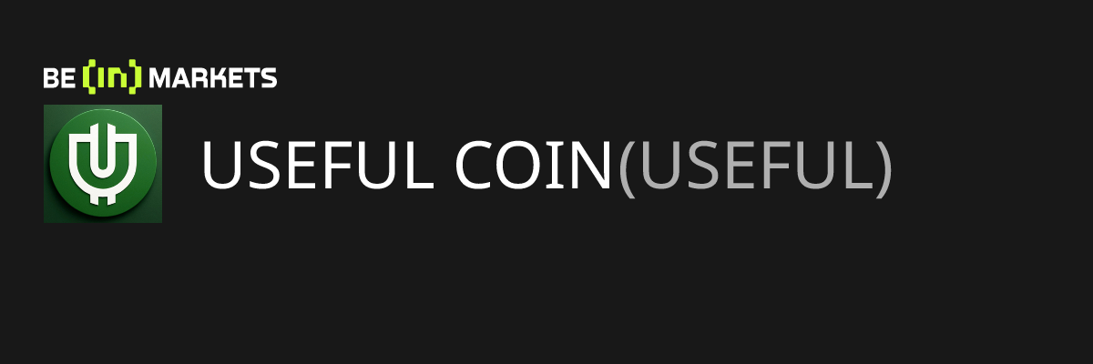 USEFUL COIN (USEFUL) Price, MarketCap, Charts and Fundamentals Info ...