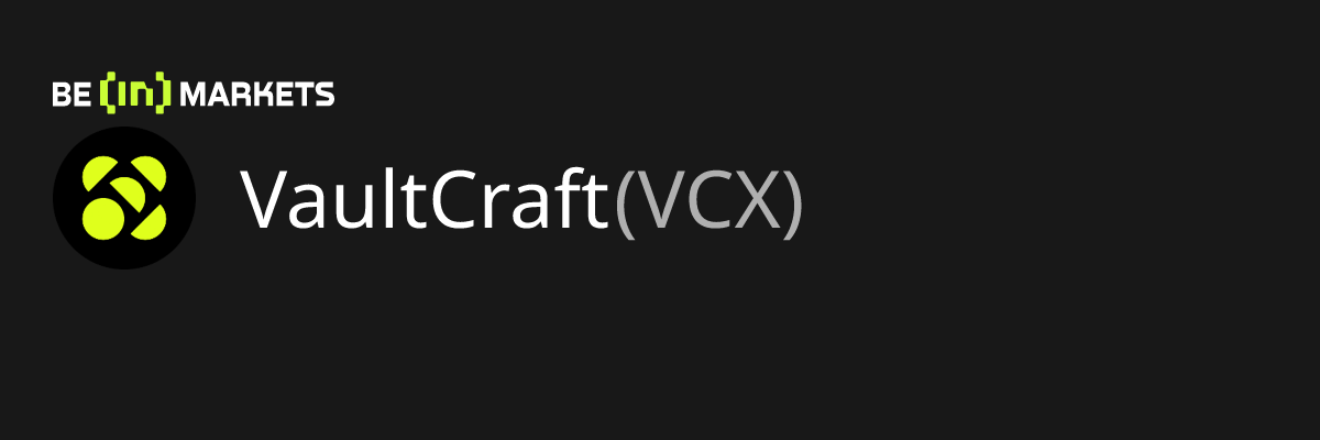 VaultCraft (VCX) Price, MarketCap, Charts and Fundamentals Info - BeInCrypto