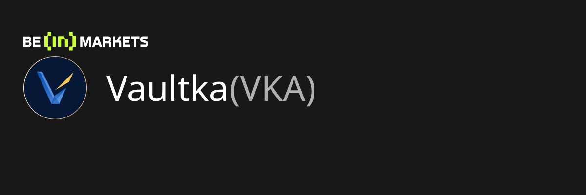 Vaultka (VKA) Price, MarketCap, Charts and Fundamentals Info - BeInCrypto