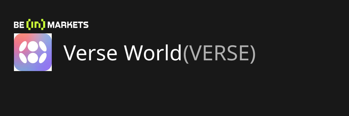 Verse World (VERSE) Price, MarketCap, Charts and Fundamentals Info ...