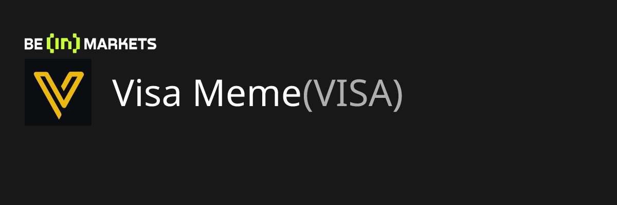 Visa Meme (VISA) información de precios, capitalización de mercado ...