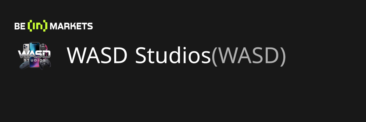 WASD Studios (WASD) información de precios, capitalización de mercado, gráficos y fundamentos ...