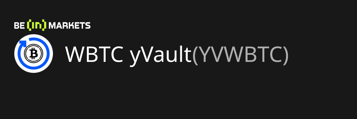 WBTC yVault (YVWBTC) Price, MarketCap, Charts and Fundamentals Info ...