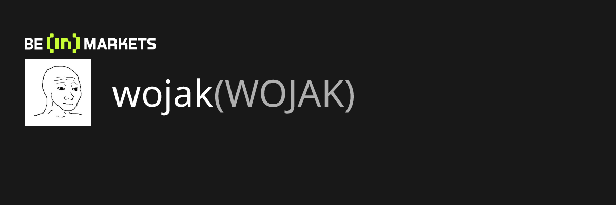 wojak (WOJAK) Price, MarketCap, Charts and Fundamentals Info - BeInCrypto