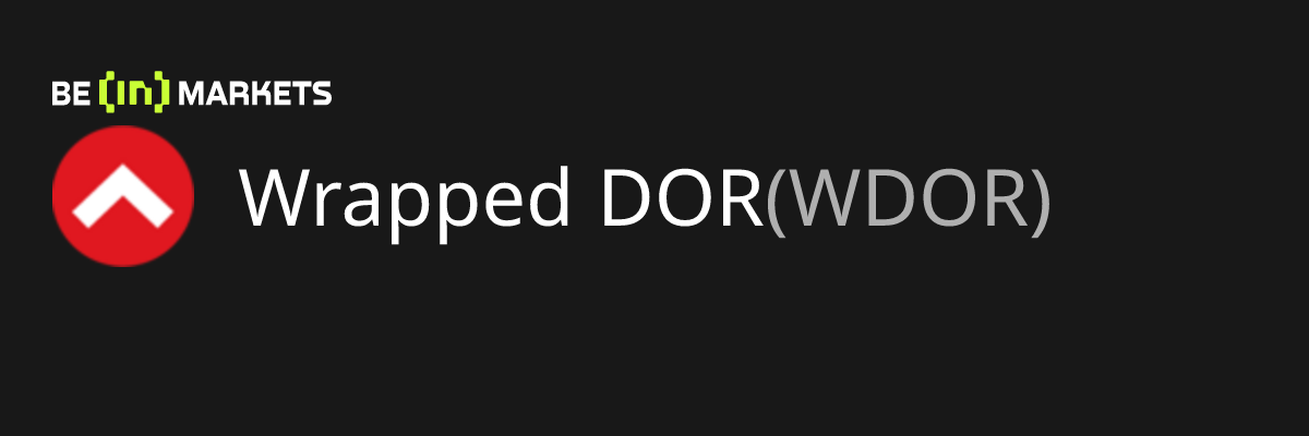 Wrapped DOR (WDOR) información de precios, capitalización de mercado ...