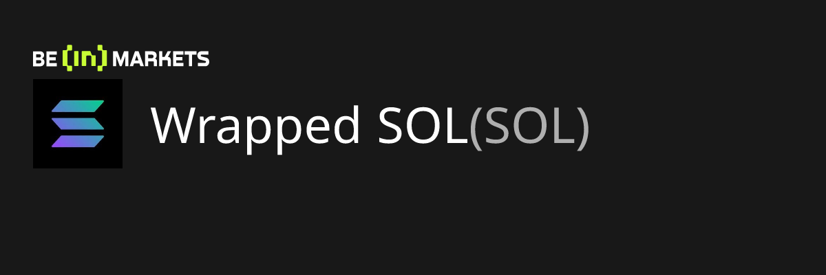 Wrapped SOL (SOL) Price, MarketCap, Charts and Fundamentals Info ...