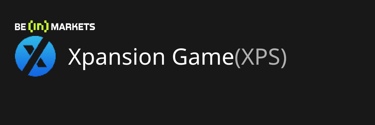 Xpansion Game (XPS) Price, MarketCap, Charts and Fundamentals Info - BeInCrypto