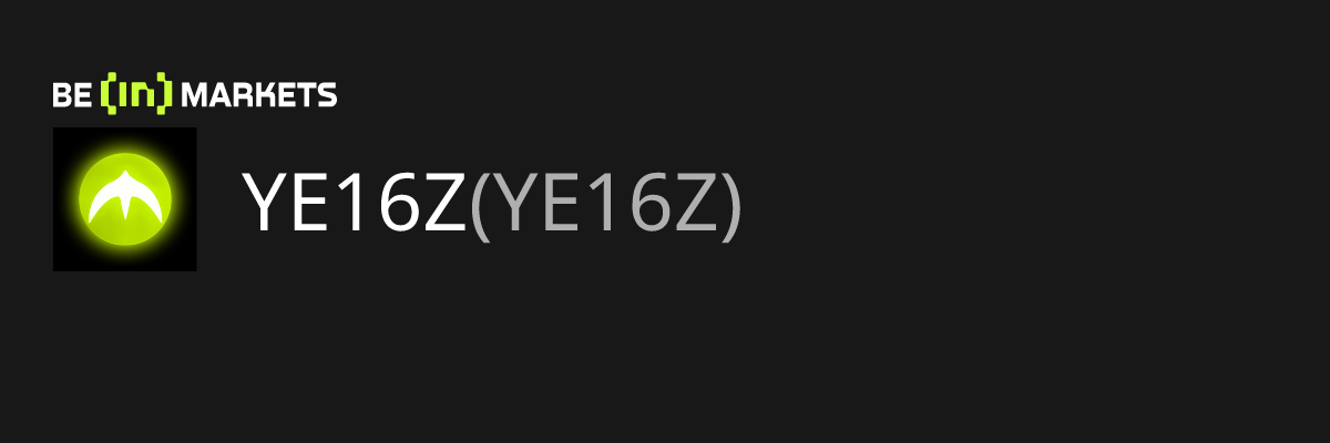 YE16Z (YE16Z) información de precios, capitalización de mercado ...