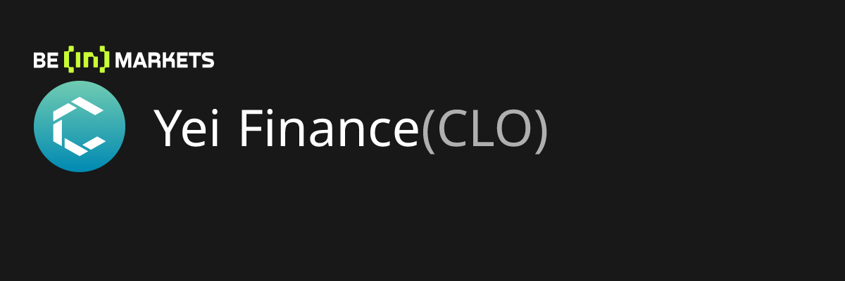 Yei Finance (CLO) Cena, kapitalizacja, wykresy i podstawowe informacje ...
